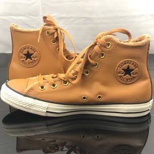 Converse | Shoes | Converse Chuck Taylor All Star Brown Leather | Poshmark